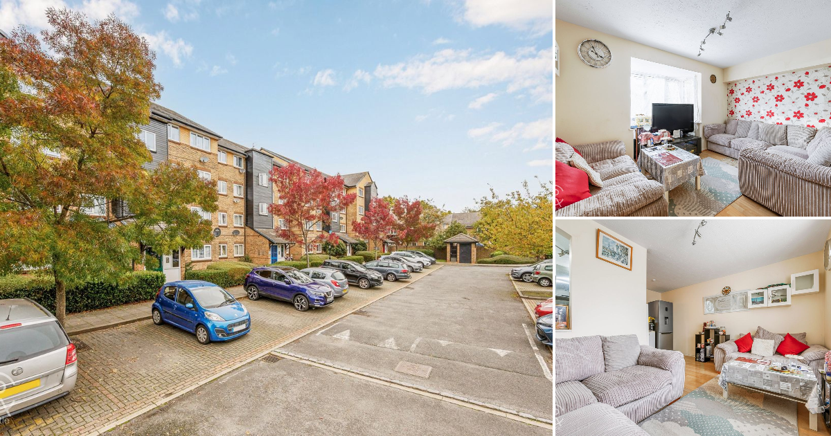 1 bed flat for sale in Cubitt Square, Southall | Castle Residential